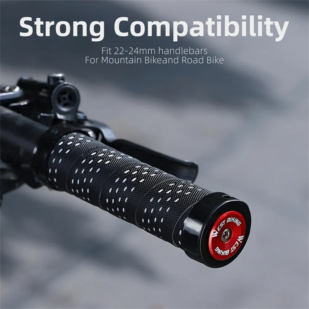 DHgate.com:Aluminum Alloy Bike Grips End Caps Plugs for 22-24mm Bicycle ...