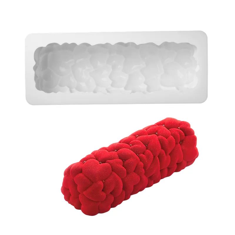 Heart-Shaped Silicone Mousse Molds: Love-Themed Kitchenware for ...