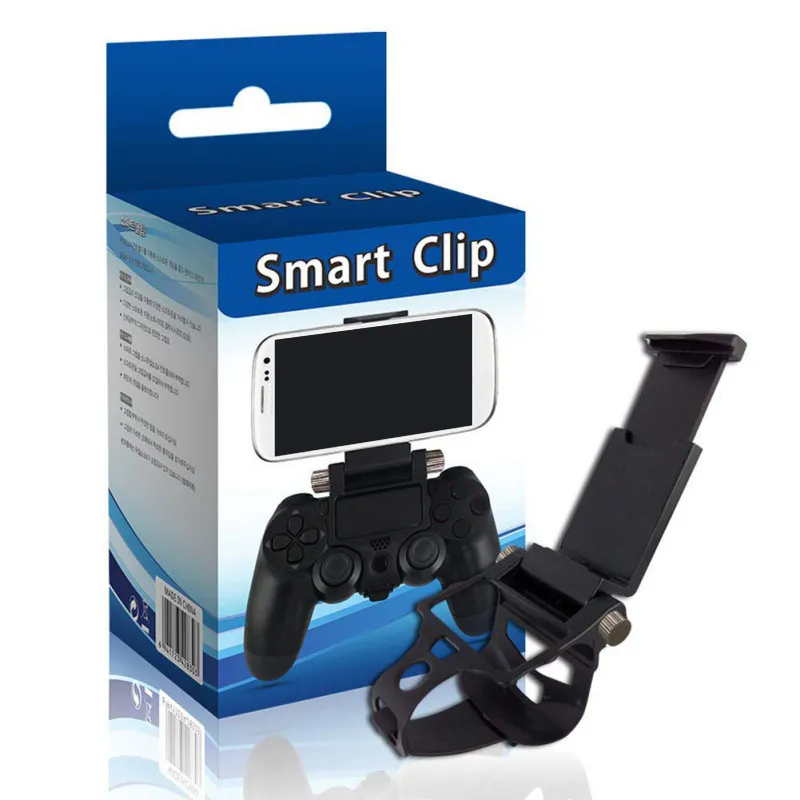 Durable Clamp Handle Bracket For PS4 DualShock 4 Game Controller Gamepad Adjustable Clip Clamp Mobile Phone Gaming Clip Holder From Homepro3 12.23 DHgate.Com