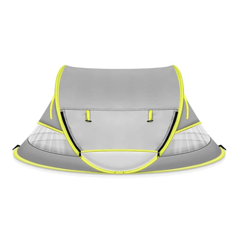 Mini Folding Baby tent in beach with Breathable Zippers and Mosquito ...