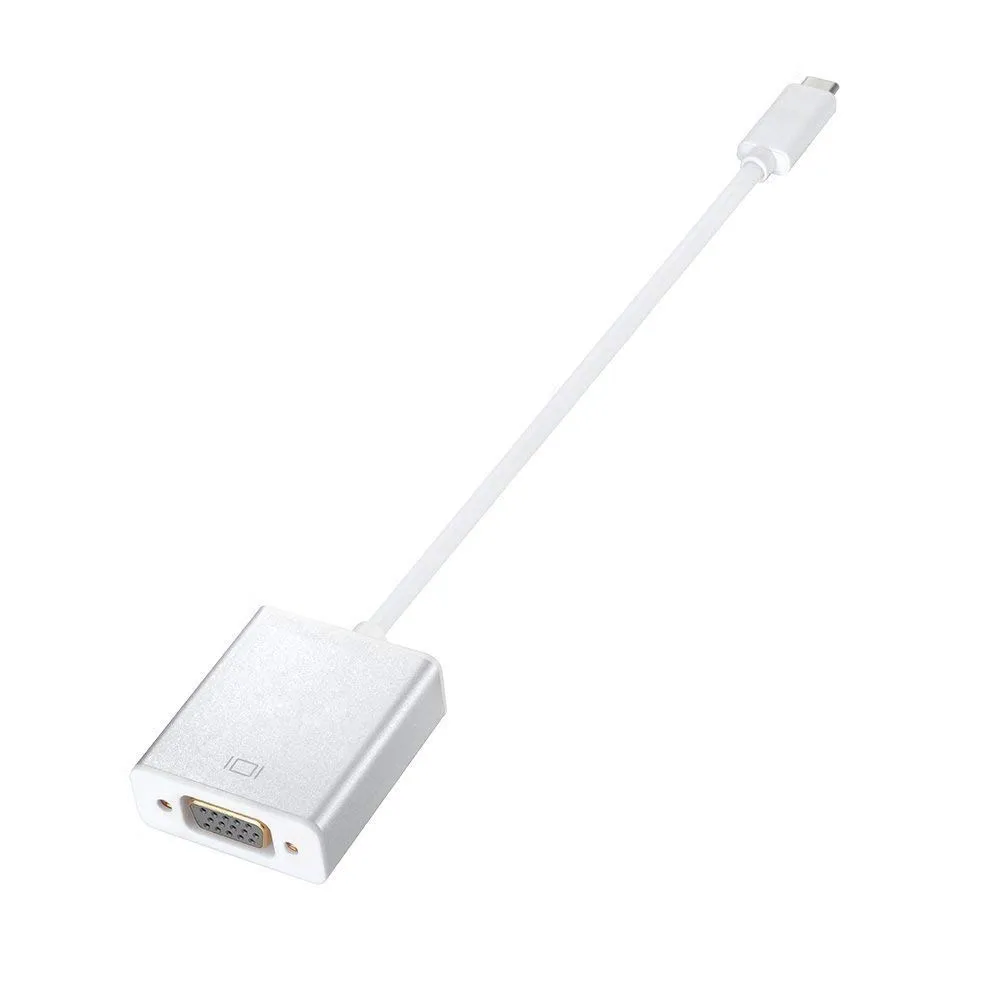USB-C to VGA Adapter Cable, 10Gbps, for New Macbook 12 Inch, Chromebook ...