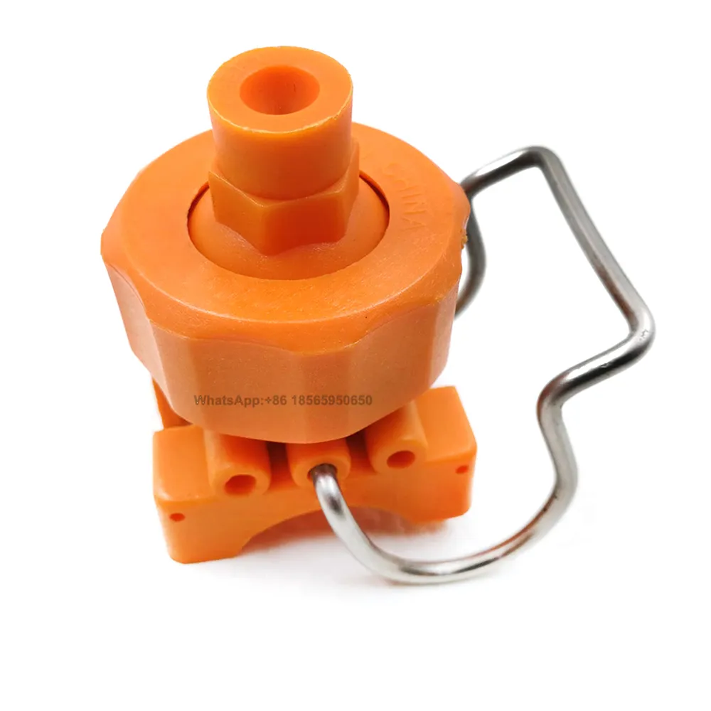 Clip eyelet nozzle 3/4-2Inch Adjustable ball flat fan spray nozzle Clip ...