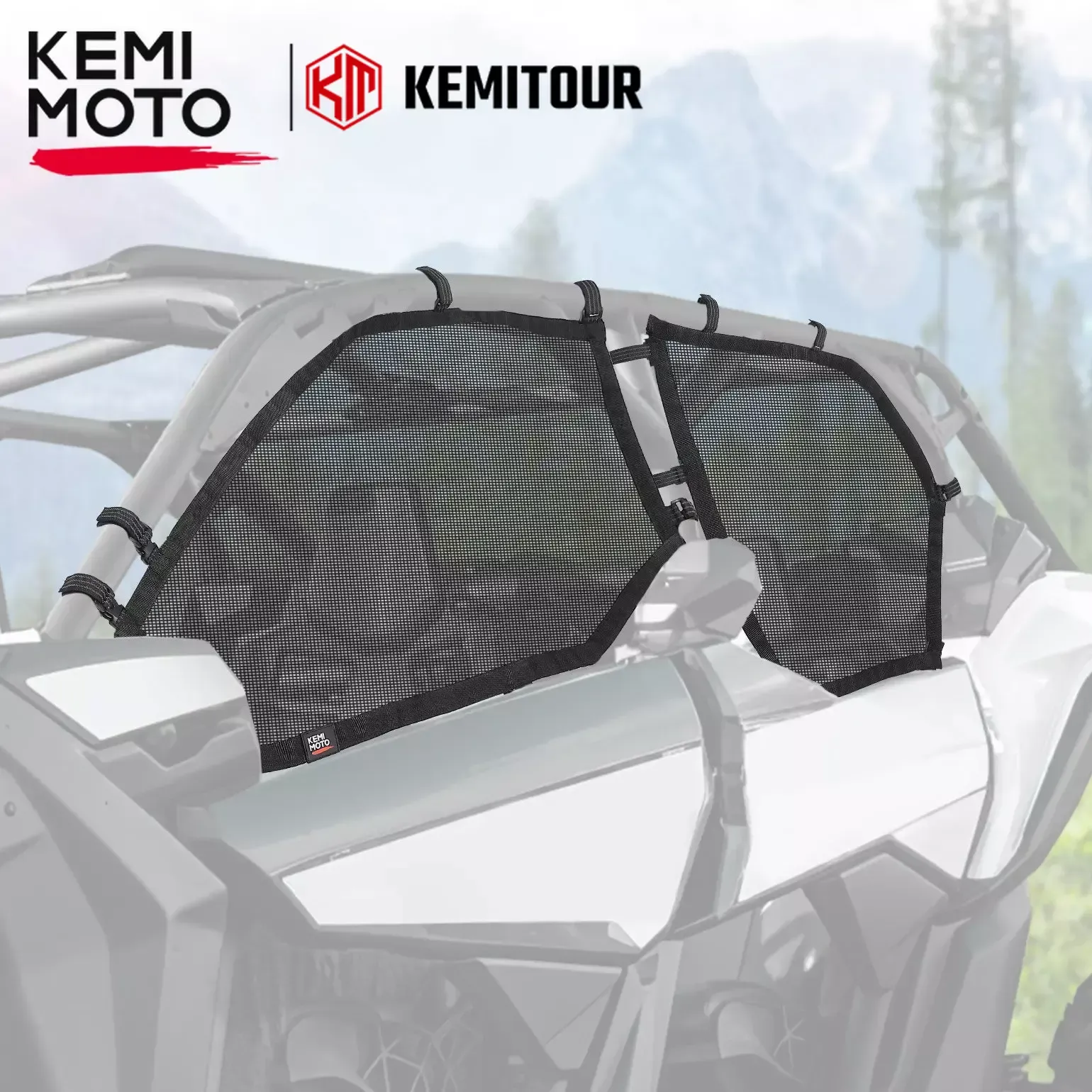 Screen Doors For RV, Durable Mesh Door Window Nets For UTV, Heavy Duty ...