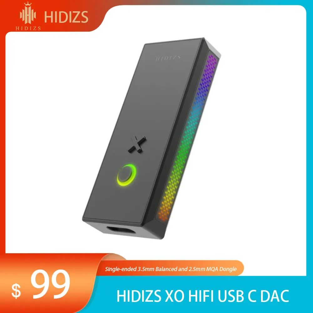 Hidizs XO HIFI USB C dac with amp Hi-Res Audio...