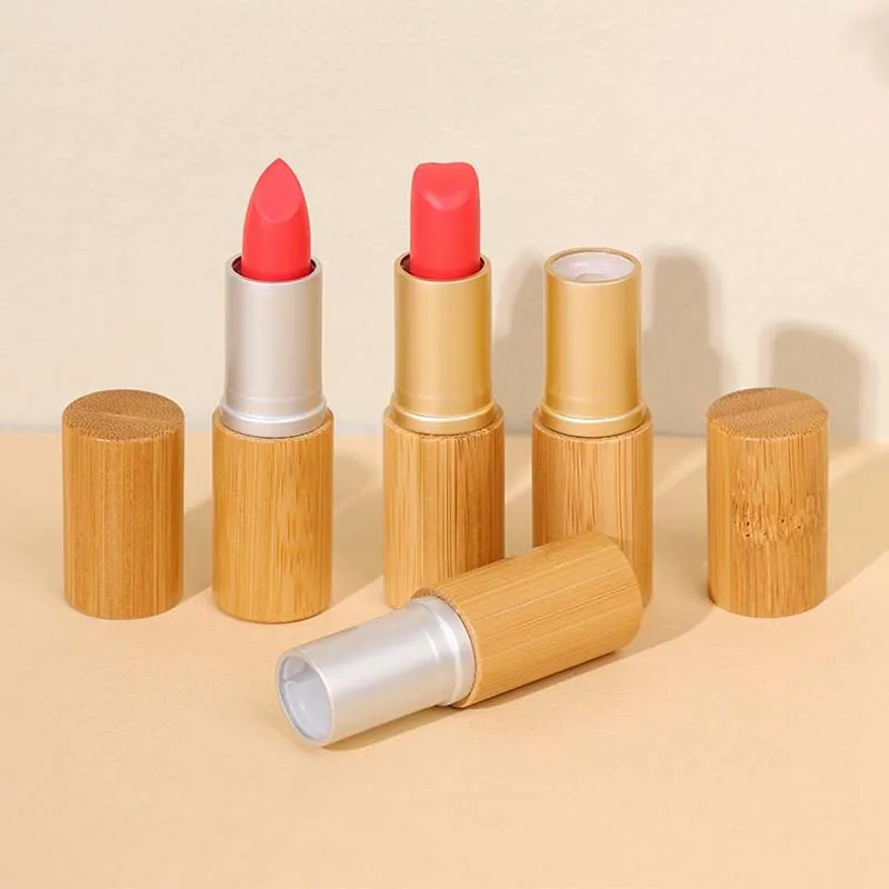 Sustainable Bamboo Lipstick Tube: Eco-Friendly, DIY Refillable Bottle ...