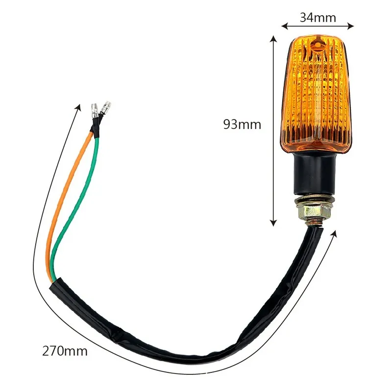 DHgate.com:Upgraded2Pcs Universal Motorcycle Turn Signal Indicator ...