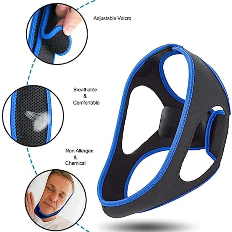 DHgate.com:Anti-Snoring Chin Strap - Adjustable Breathable Chin Support ...