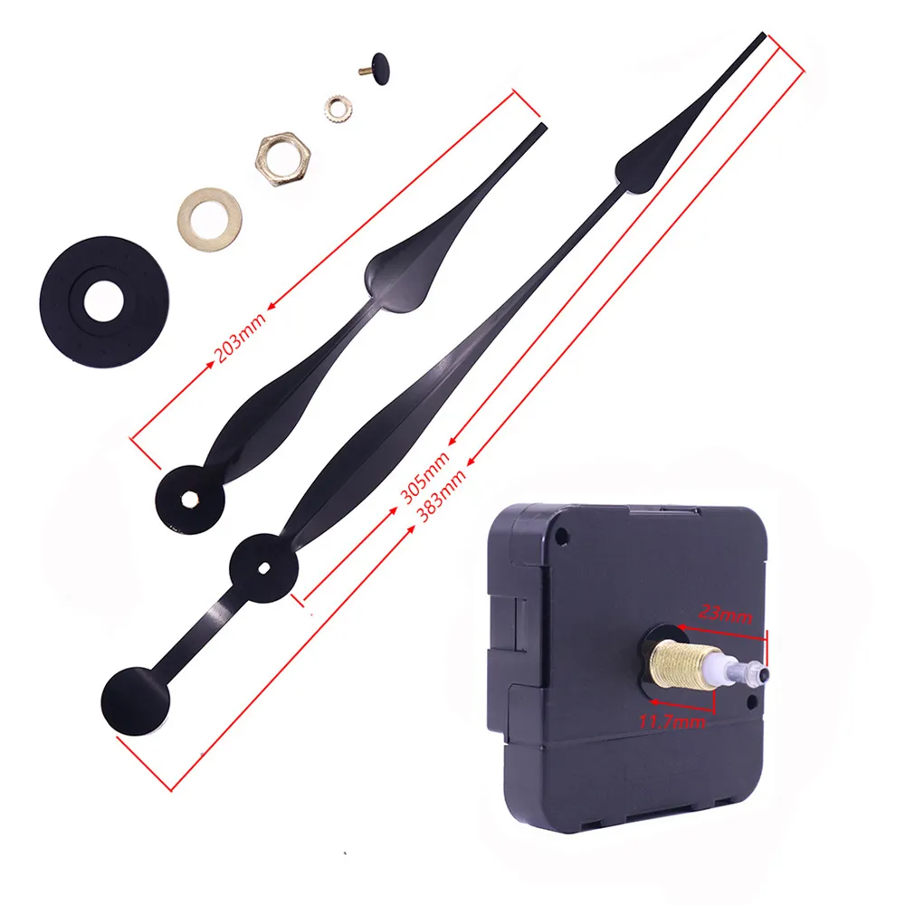 DHgate.com:High-Torque Silent Quartz Wall Clock Movement: DIY 30cm ...