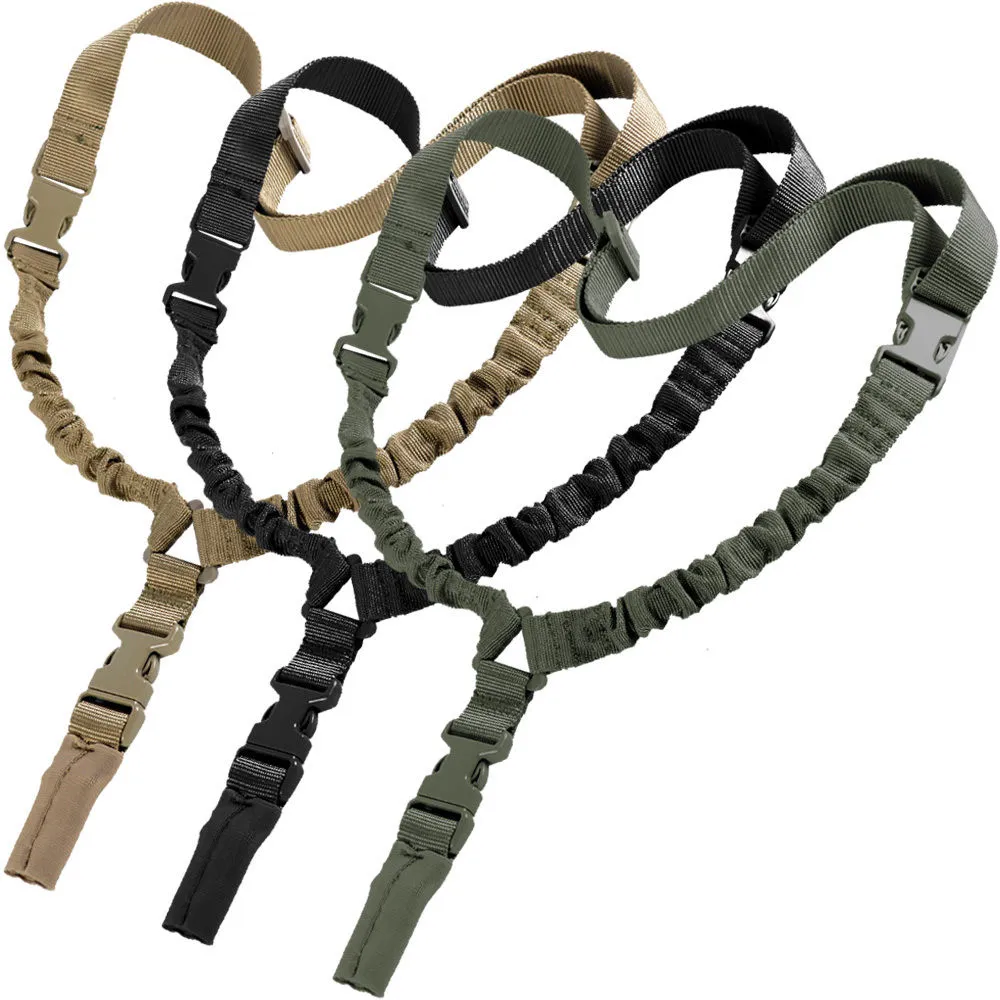 Adjustable Single Point Rifle Sling For US Army Tactical Adjustable ...