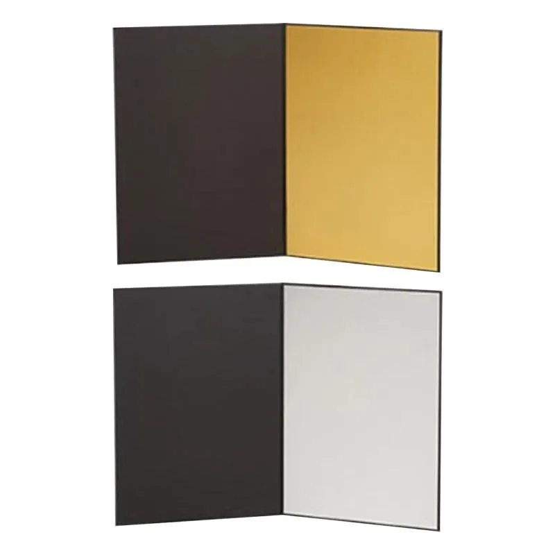 Photography Light Reflector A4 Cardboard Folding Diffuser For Product ...