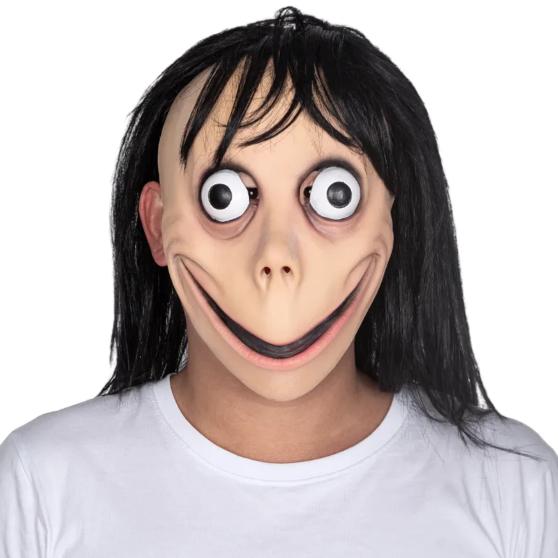 Creepy Horror Devil Mask Scary Momo Latex Halloween... From Ddmyearth ...