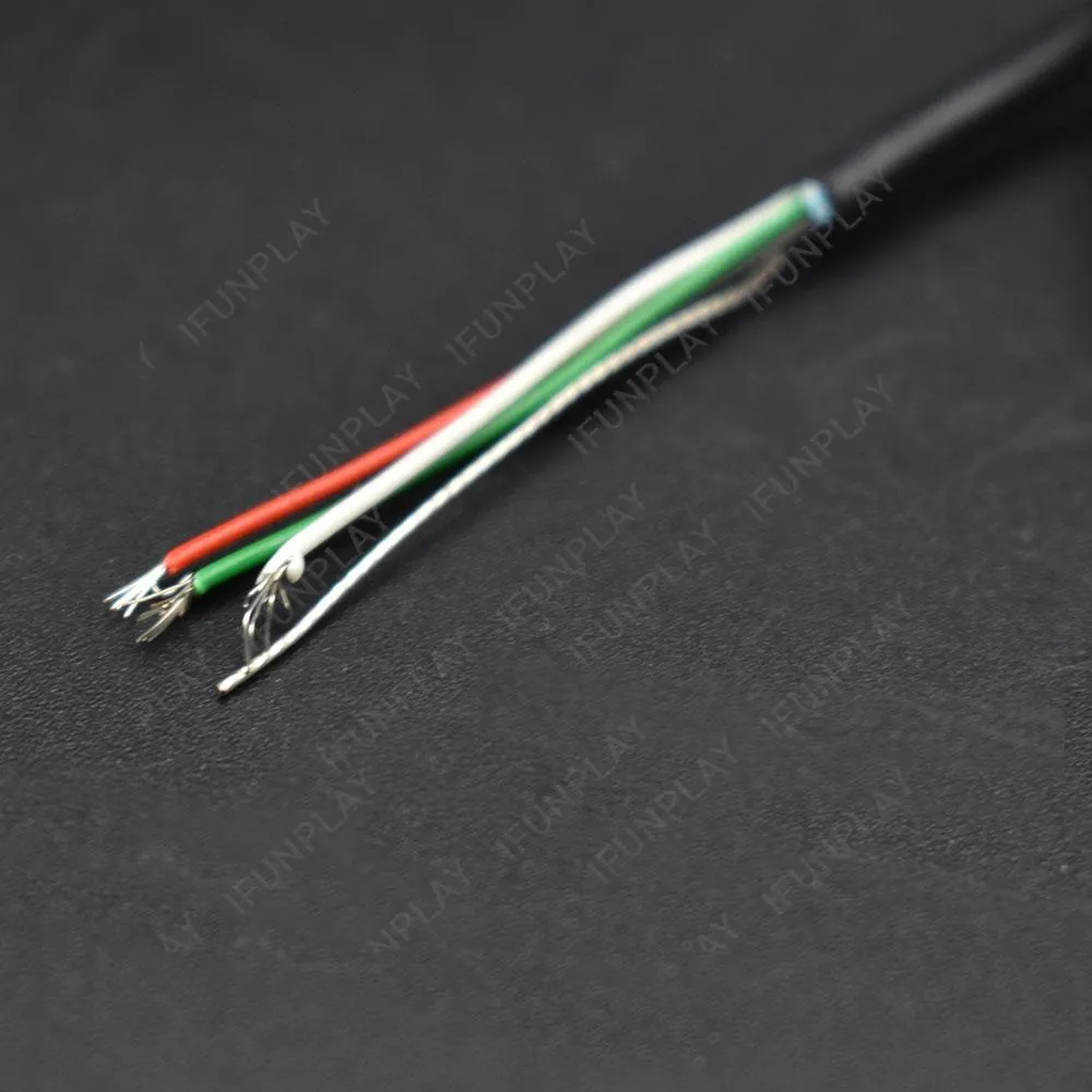 50 Pack 4-Core Electric Guitar Humbucker Pickup Cable with Coil ...