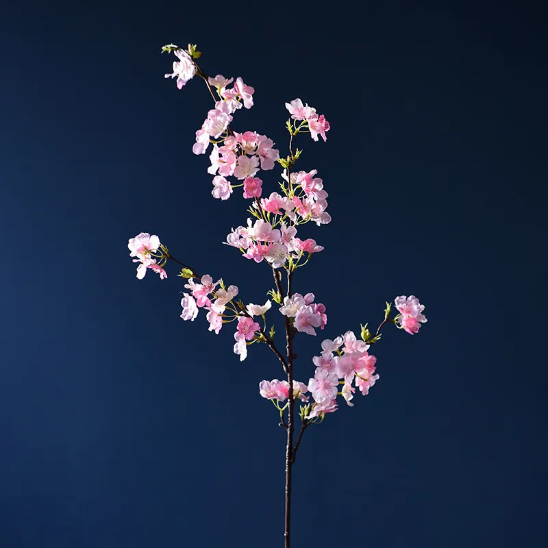 Artificial Silk Cherry Blossom T18m100 Cherry Blossom Bouquet 109cm ...