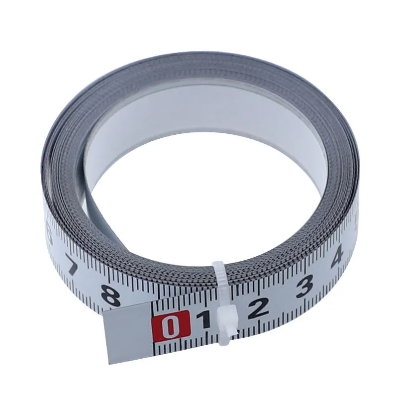 Qty 1/2/3M Adhesive Metric Measuring Tape, Metal Tapes Ruler for Miter ...