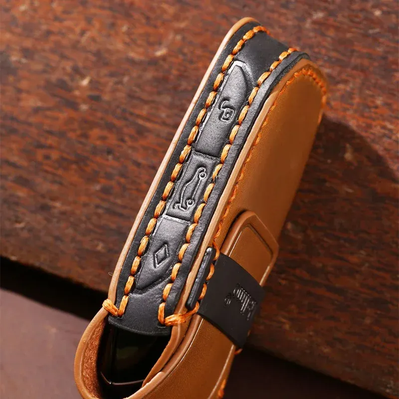 DHgate.com:Premium Leather Car Key Case Cover for BMW Energy iX i7 X7 ...