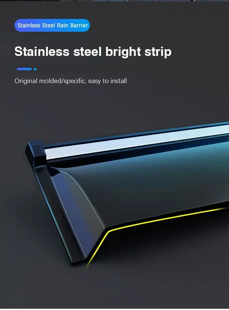 MG4 EV windshields near me 2022-2024 EH32 MG MULAN Car Window Visor Vent Awning Sun Rain Wind ...