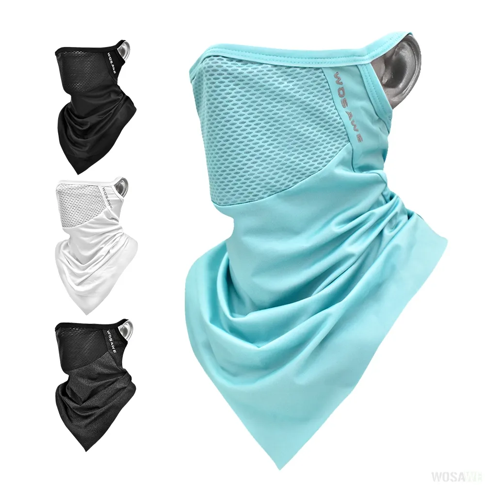 Breathable Summer Motorcycle Face Mask - Sweatproof Cycling Balaclava ...