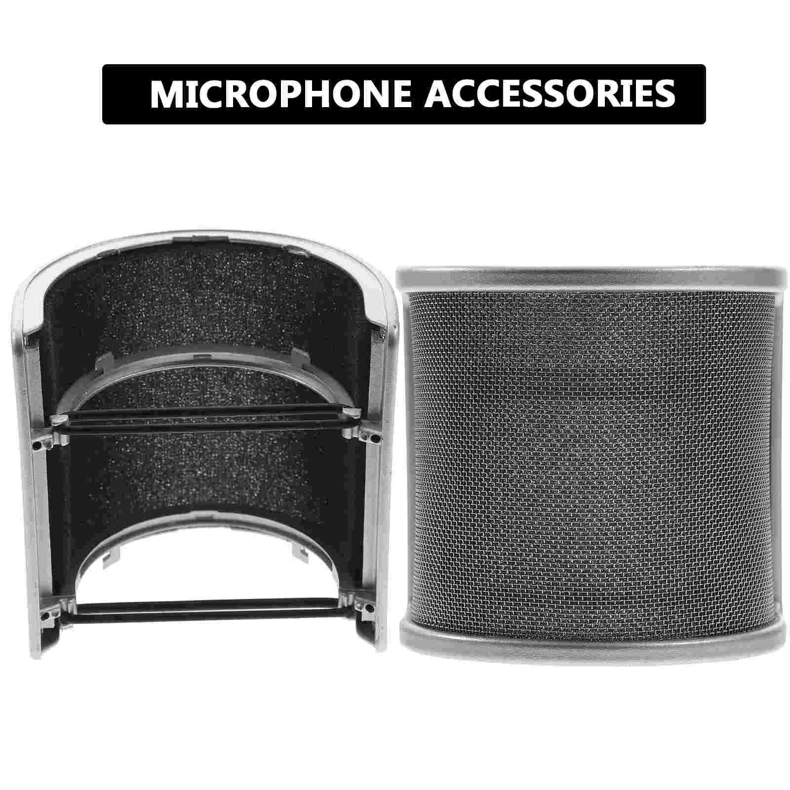 Portable Windshield Microphone Protector With Pop Filter And Rubber ...