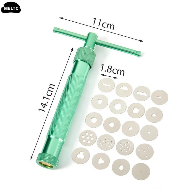Clay Extruders Clay Sugar Paste Sculpting Extruder, Polymer Gun Tool ...