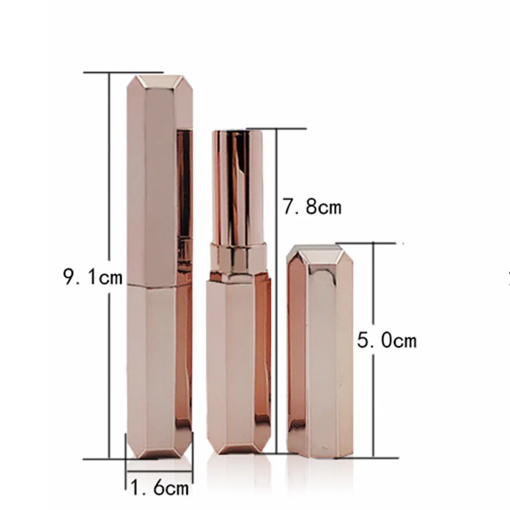 DHgate.com:DIY Octagonal Diamond Lip Balm Tube Packaging Material Empty ...