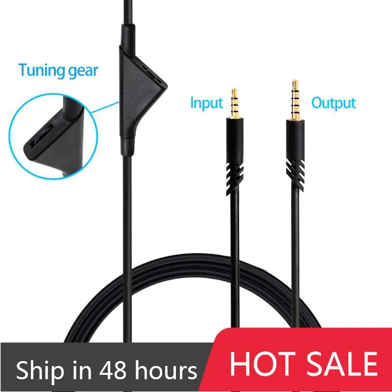 DHgate.com:Premium 3.5mm Replacement Audio Cable with Inline Mic for ...