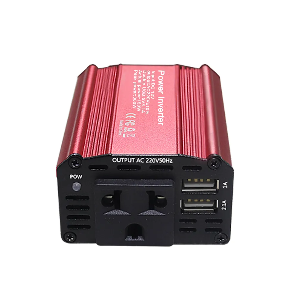 300W Dual USB Car display port hdmi adapter Converter with 150W Full ...