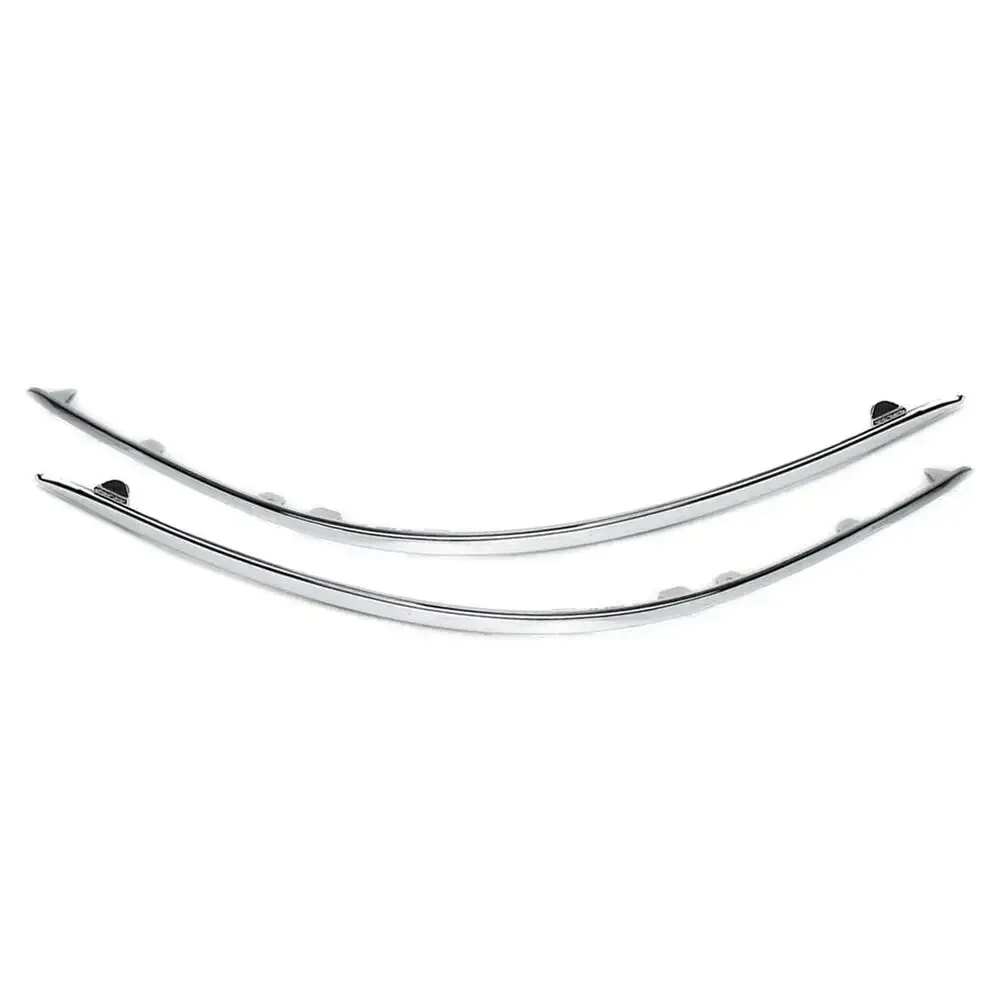 Chrome Front Bumper Trim Molding For Mercedes Benz W204 C300 C350 2008 ...