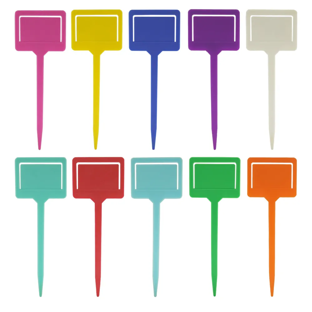 DHgate.com:T-Type Colorful Plant Tags | Waterproof Garden Labels ...