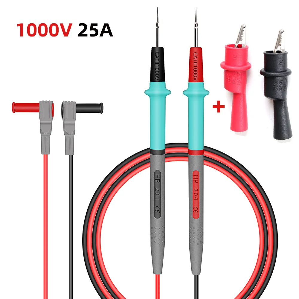 DHgate.com:20A Silicone Steel Multimeter Leads: High-Temp Resistant ...