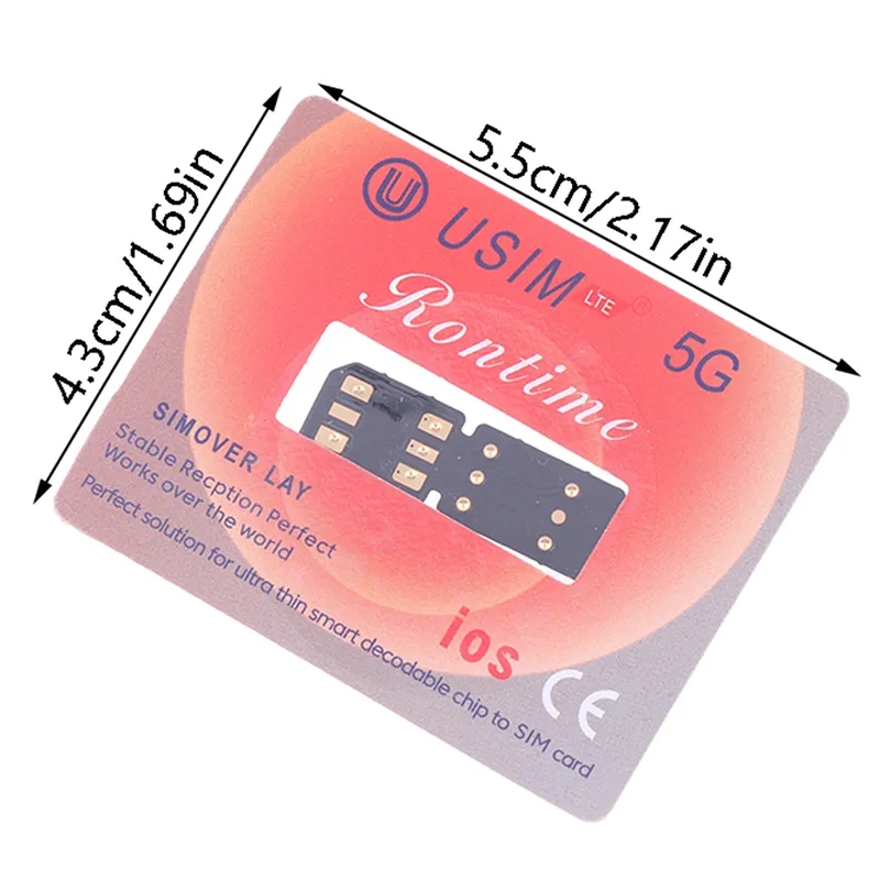 Model Year Universal U-SIM 5G Pro Unlock SIM Card for iPhone Series ...