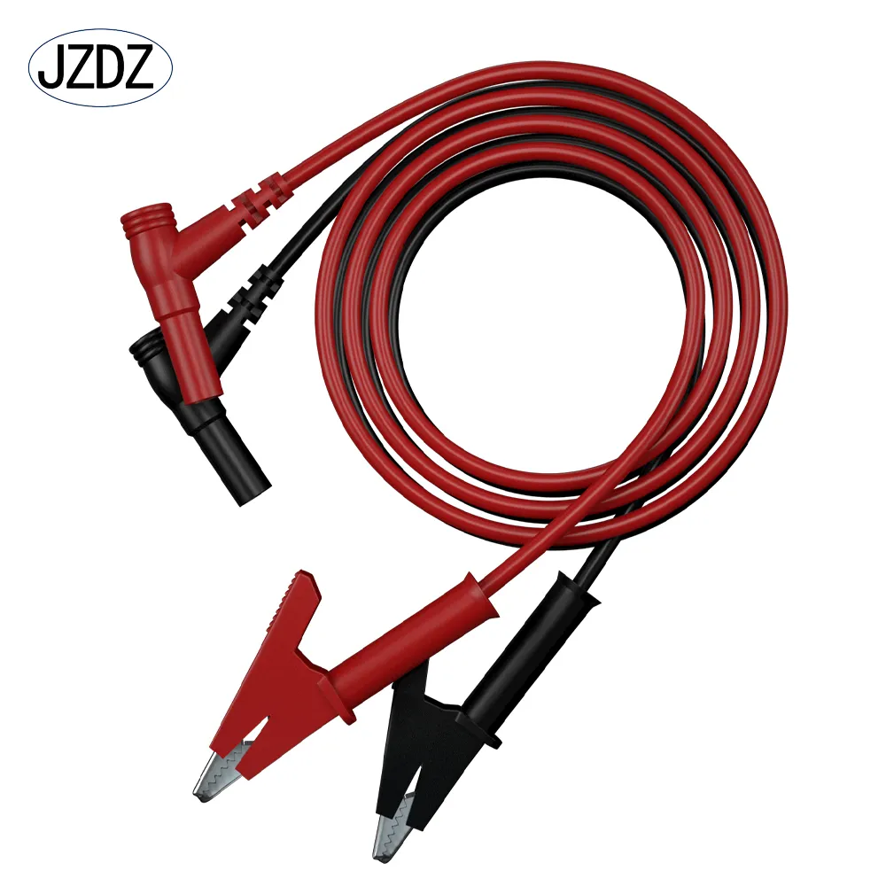 DHgate.com:2-Pack JZDZ Test Leads: Right-Angle Banana Plugs to Fully ...