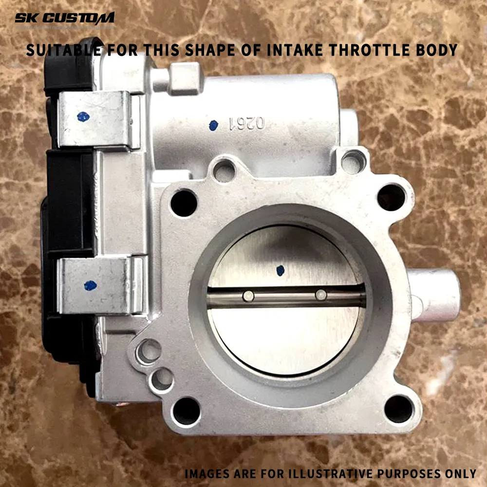 Aluminum Throttle Vortex Intake Gasket for 1.4T & 1.6L Engines - Catalytic Converter Spacer ...