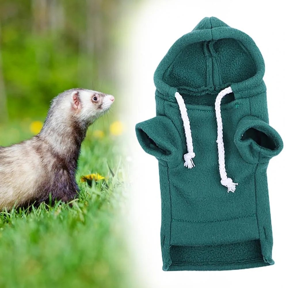 2024Alluring Fleece Ferret Hoodie: Cozy Comfort for your Pet from ...