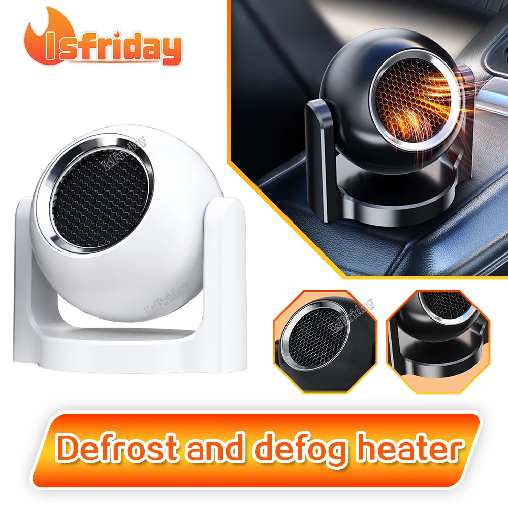 Portable Heater Car - 12V Automotive Heater with 360° Rotating Base for ...