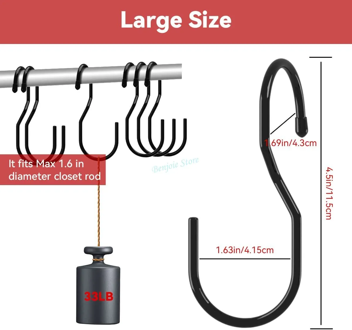 Metal Multi-Purpose Hooks Stainless Steel Twist Design Closet Organizer ...