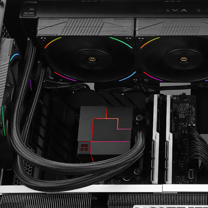 ARGB CPU Cooler For AMD: Thermalright CORE MATRIX 360 Liquid Cooler ...