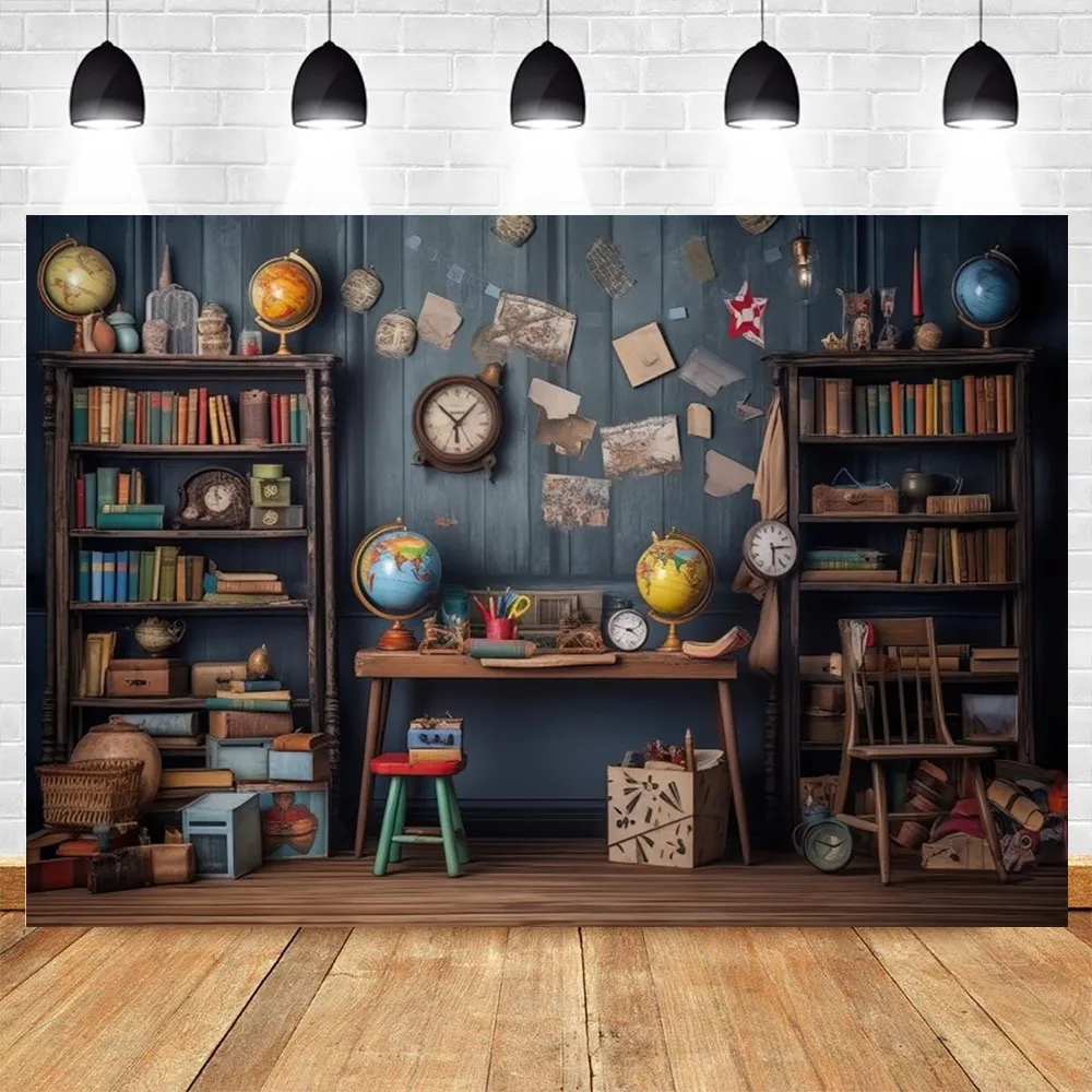 Classroom Chalkboard Style Photo Backdrop Party Photo Backdrops For ...