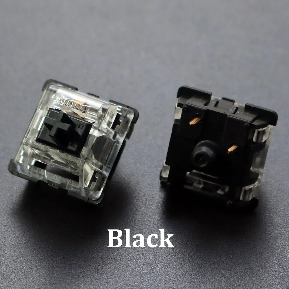 DHgate.com:100-Pack Mechanical Keyboard Switches: Black/Blue/Brown/Red ...