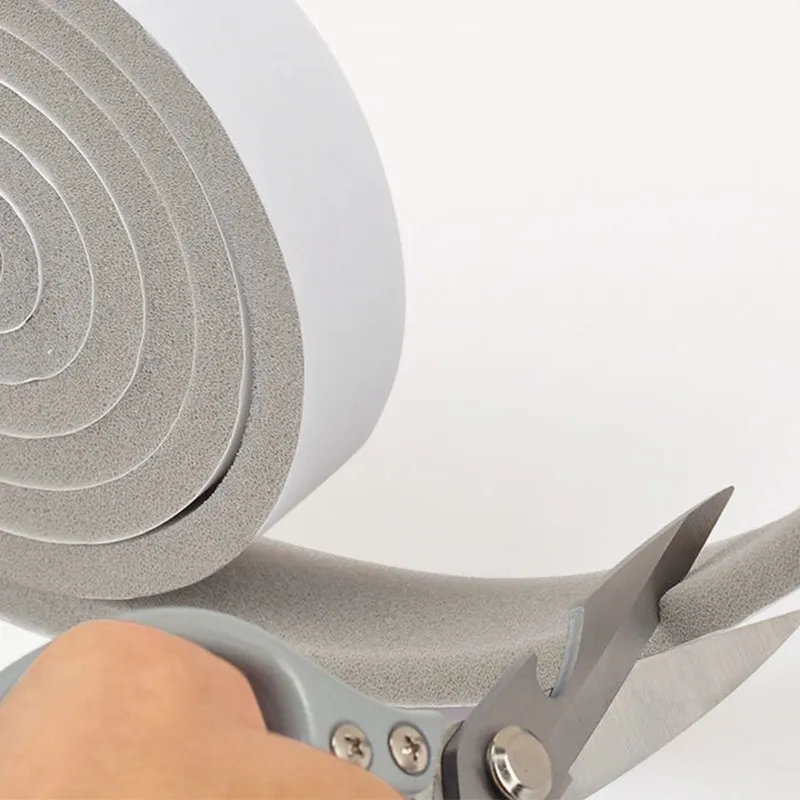 Foam Seal Tape Strip 0.59 In Wide X 0.39 In Thick Sponge Self-Adhesive ...