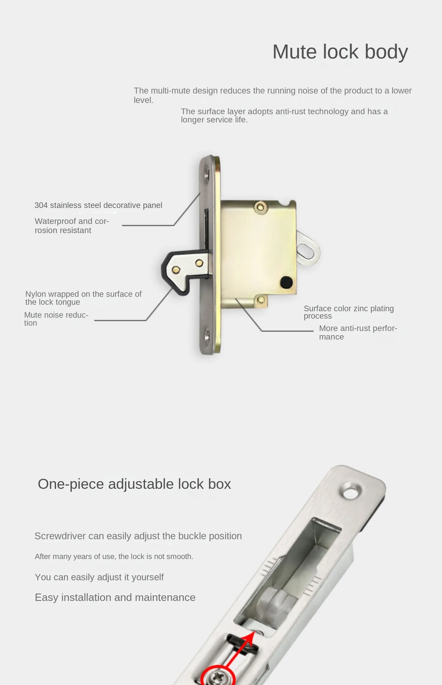 Sliding Barn Door Handle Embedded Hardware Wooden Indoor Door Handle ...