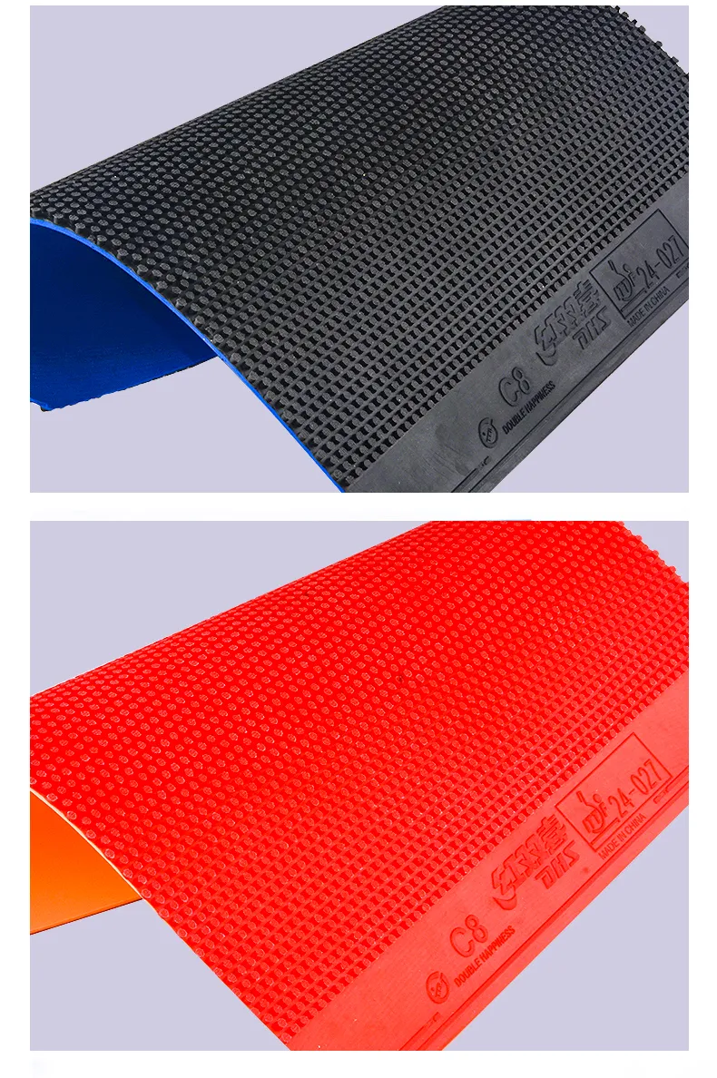 DHgate.com:DHS C7 & C8 Table Tennis Rubber Set - ITTF Approved Pips-Out ...
