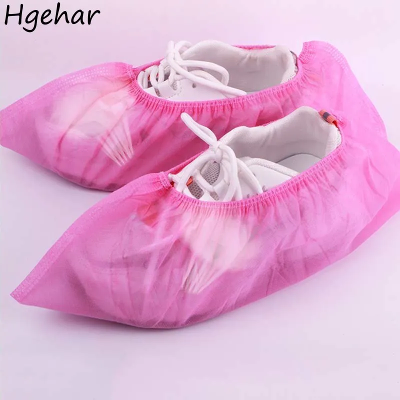 Elastic Disposable Shoe Dust Covers Anti-slip Indoor Foot Protectors ...