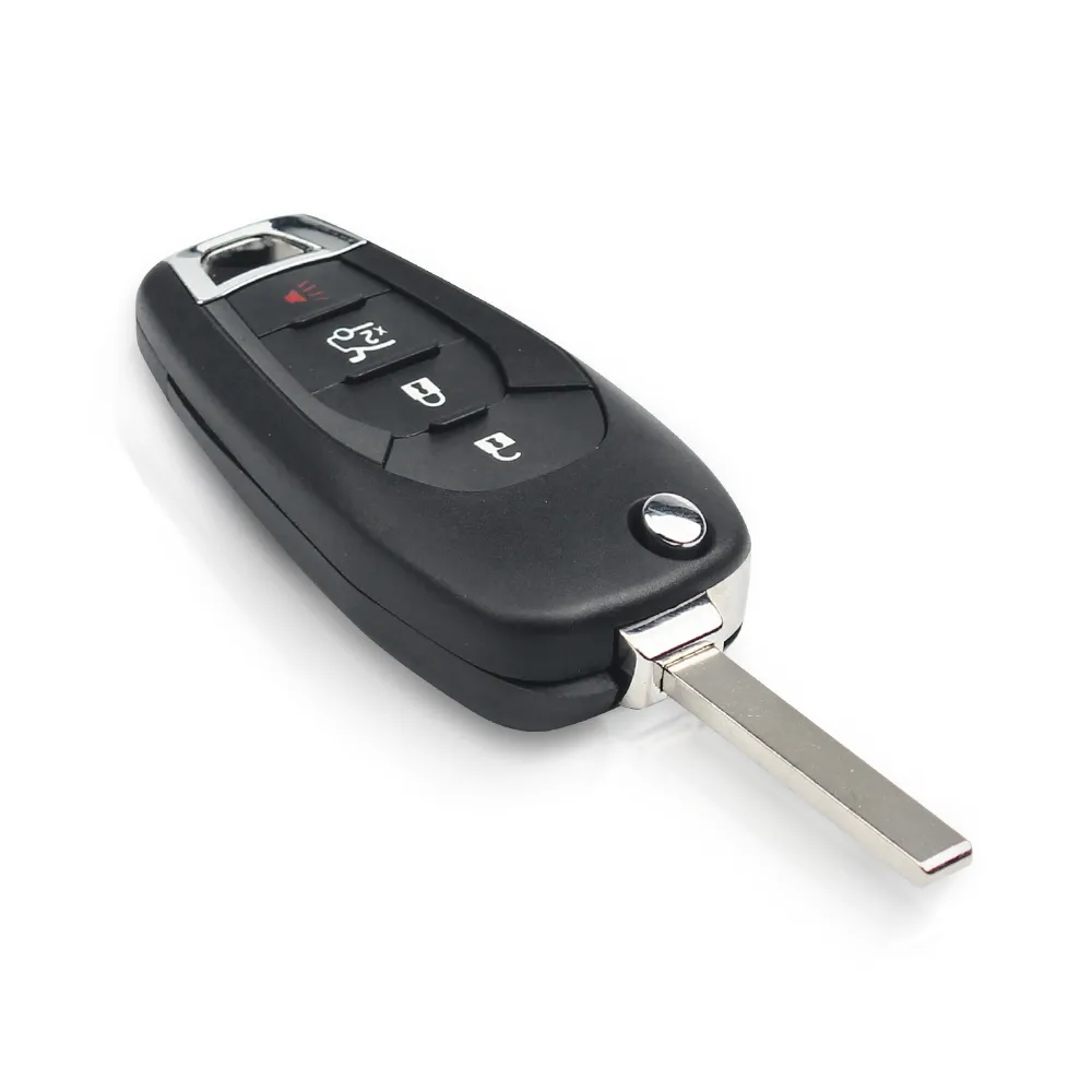 DHgate.com:KEYYOU Upgraded Flip Remote Car Key for Chevrolet (4-Button ...