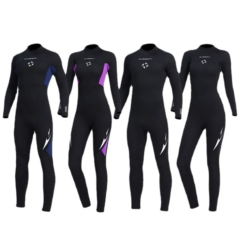 3MM Premium Men's Wetsuit for Deep Diving and Snorkeling, Warm Neoprene ...