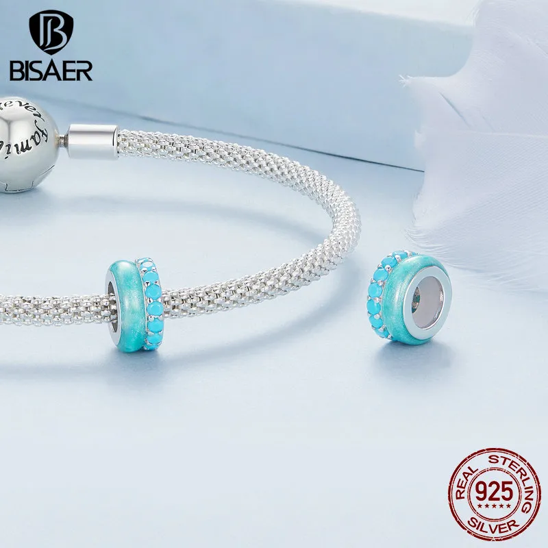 DHgate.com:Real 925 Silver Bead Charm 3 Color Pendant Platinum Plated ...