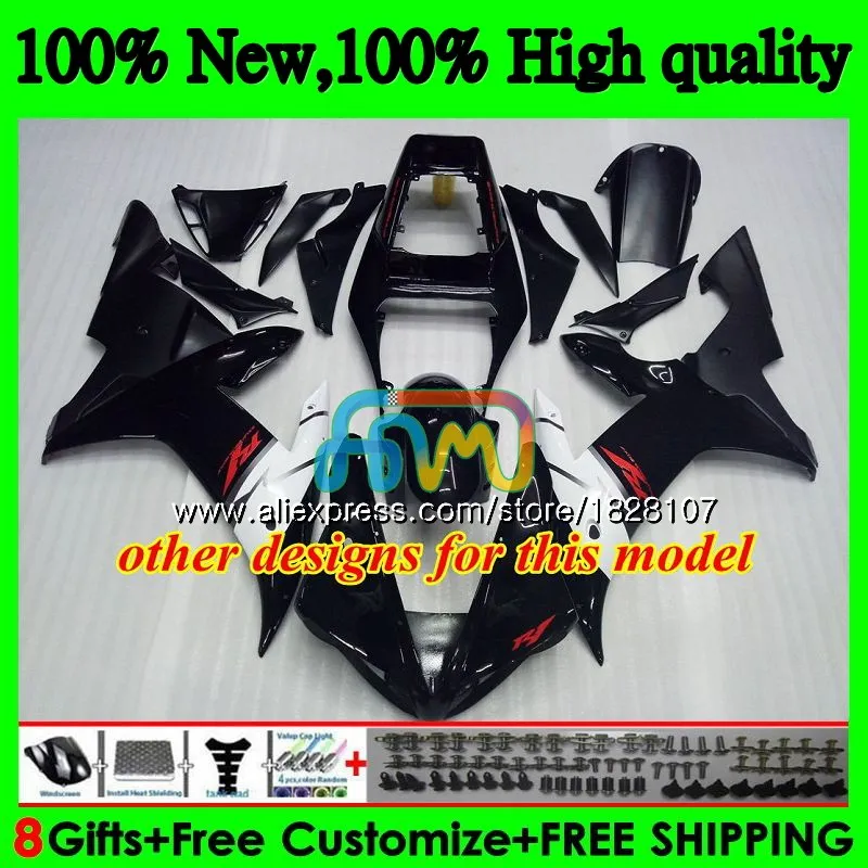 DHgate.com:Yamaha YZF R1 YZF1000 YZF-R1 02-03 Fairing Kit 122BS.25 in ...