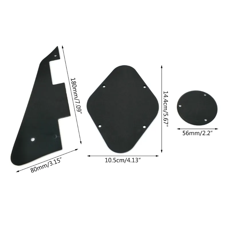 Y1QE Guitar Pickguard Backplate Cover Control Knobs Selector Switch ...