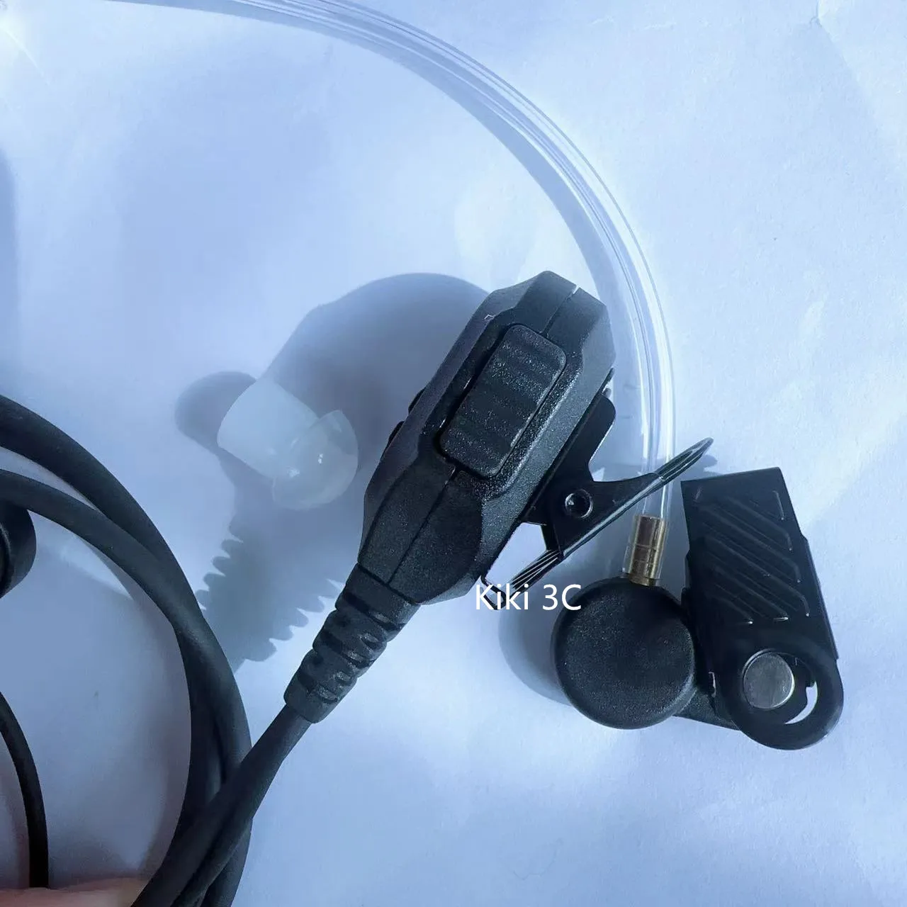 2-Pin Earpiece Headset Microphone for HYT Hytera TC-500 TC-518 TC-580 ...