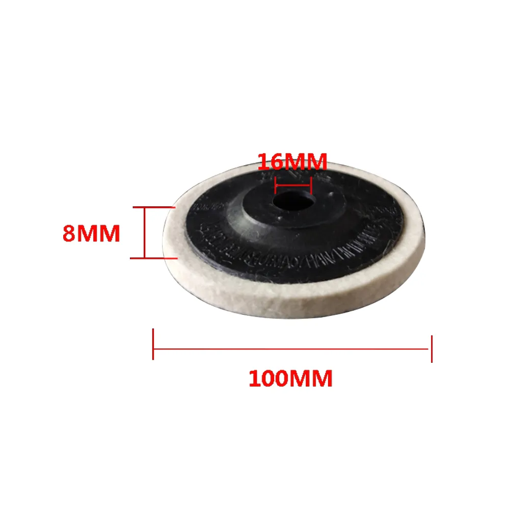 DHgate.com:5Pcs100mm Wool Felt Polishing Wheel Grinding Buffing Pad for ...