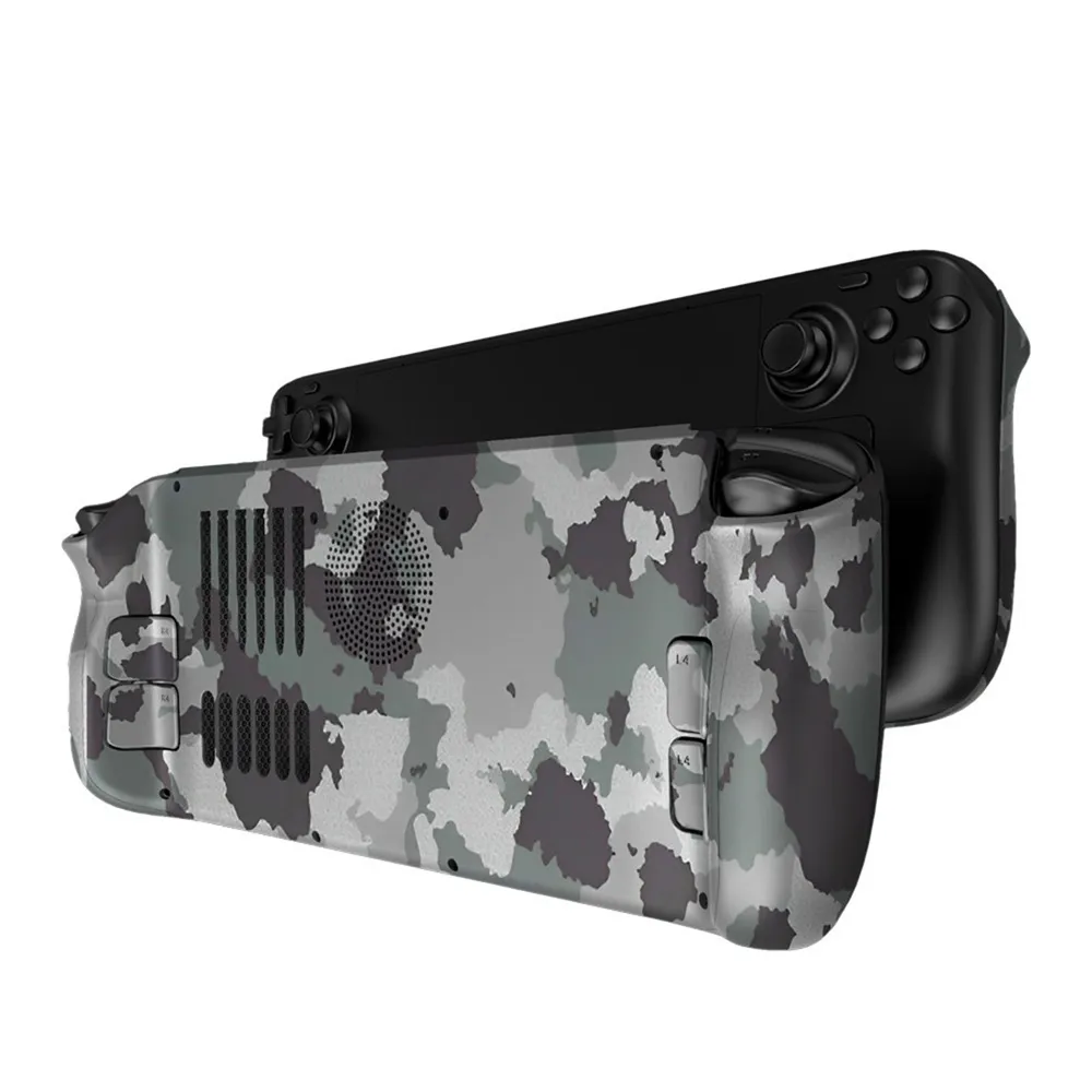 Replacement Back Shell Protective Case for Steam Deck Transparent Black ...